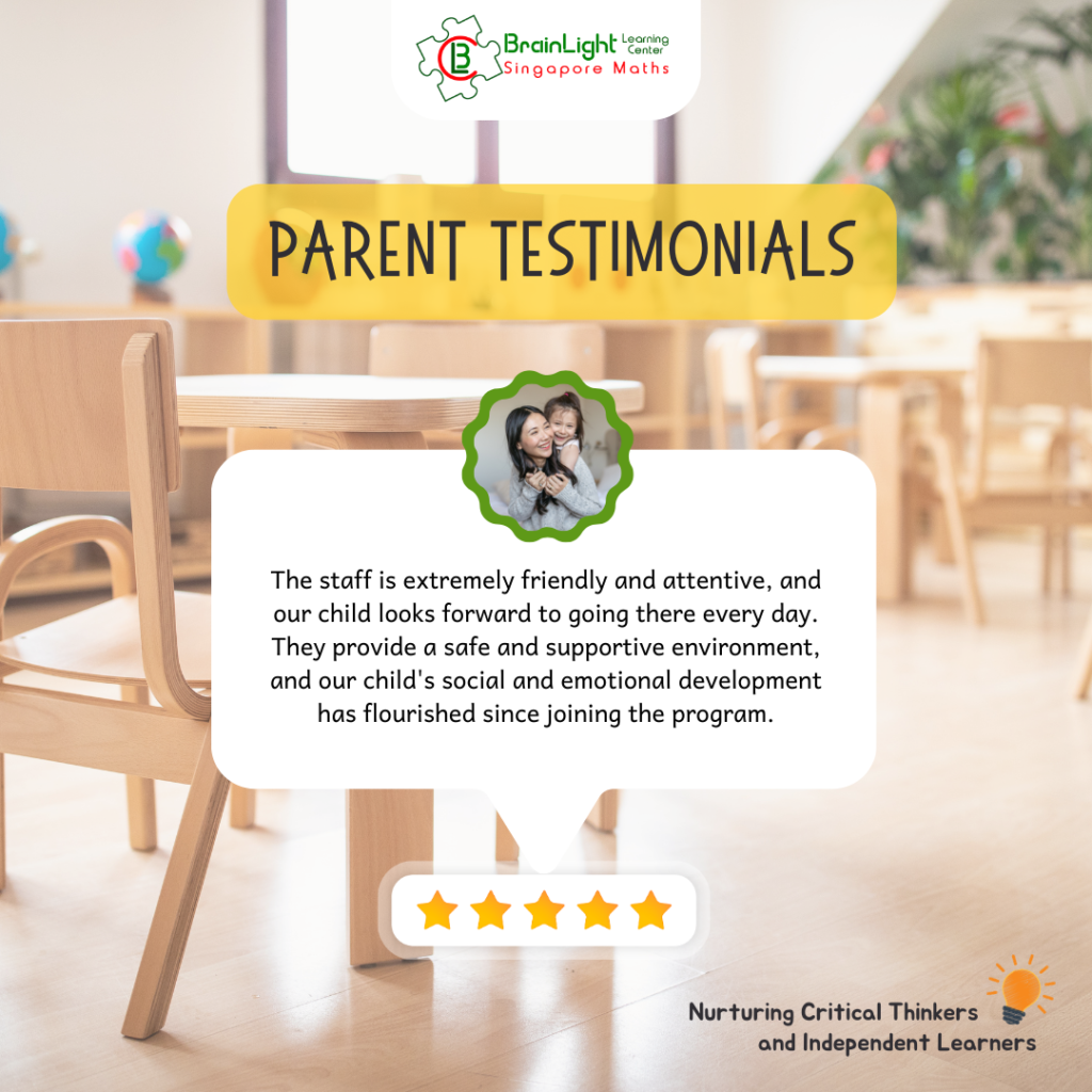 Testimonials » Singapore Math Philippines » BrainLight Learning Center